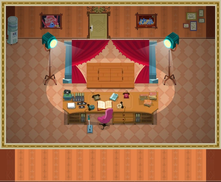 Pokój przesłuchań | Dom dla zmyślonych przyjaciół pani Foster Wiki | Fandom