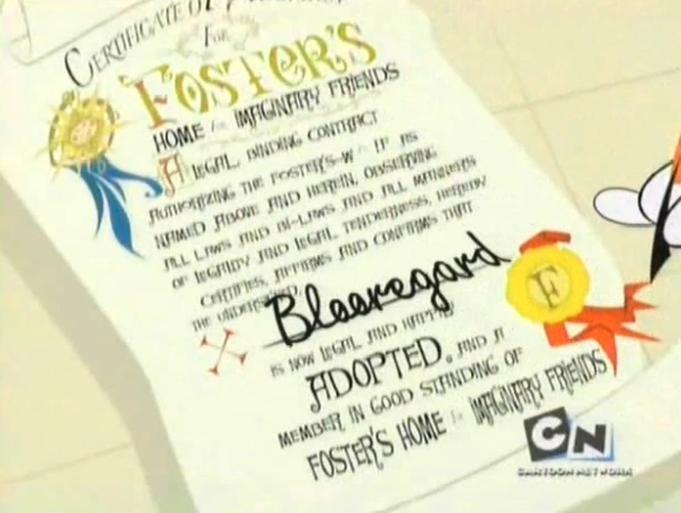 Formularze adopcyjne | Dom dla zmyślonych przyjaciół pani Foster Wiki ...