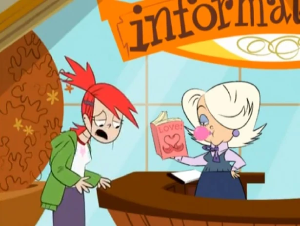 Pracownica punktu informacji | Dom dla zmyślonych przyjaciół pani ...