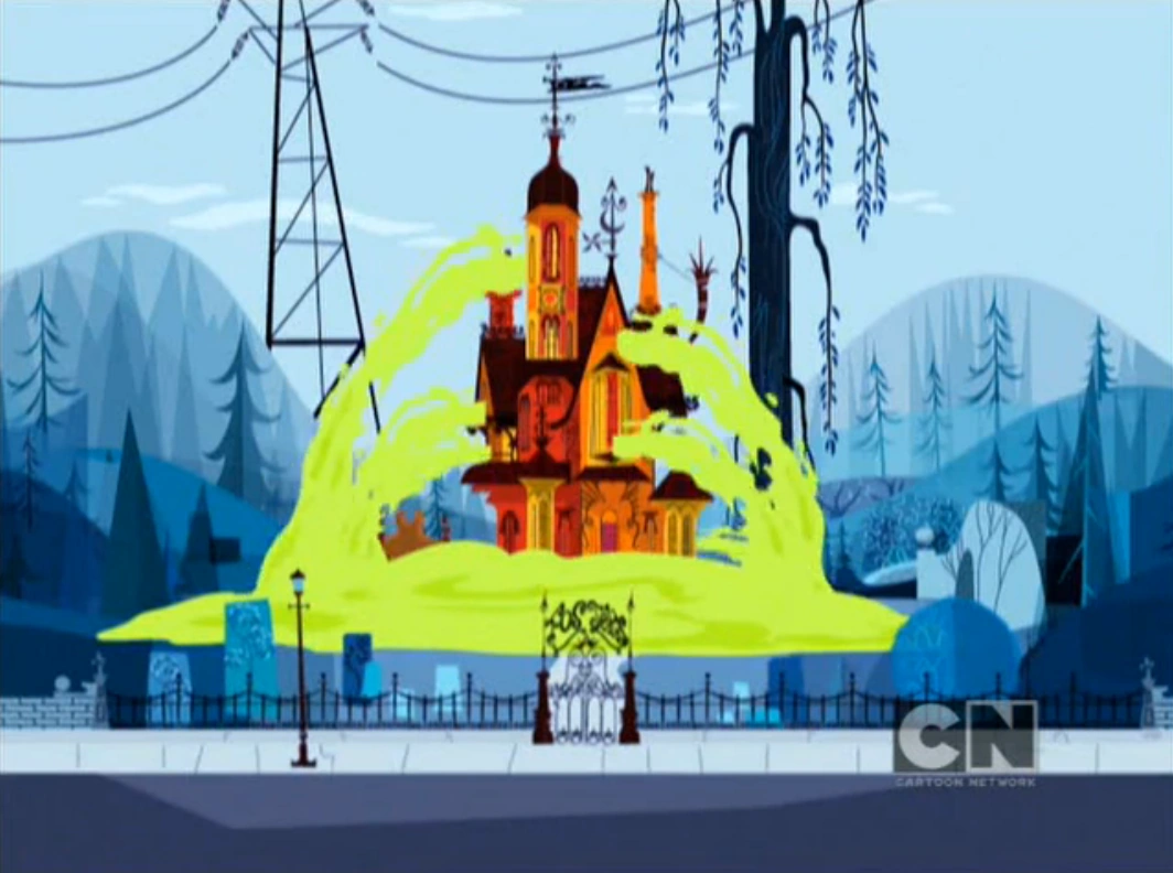 Dom dla podszywających się pod zmyślonych przyjaciół pani Foster ...