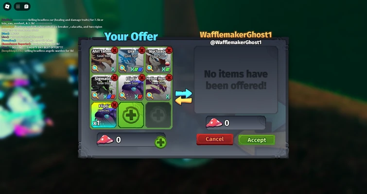 More ghost Mutations added to me list (lmk if u guys need a picture ...