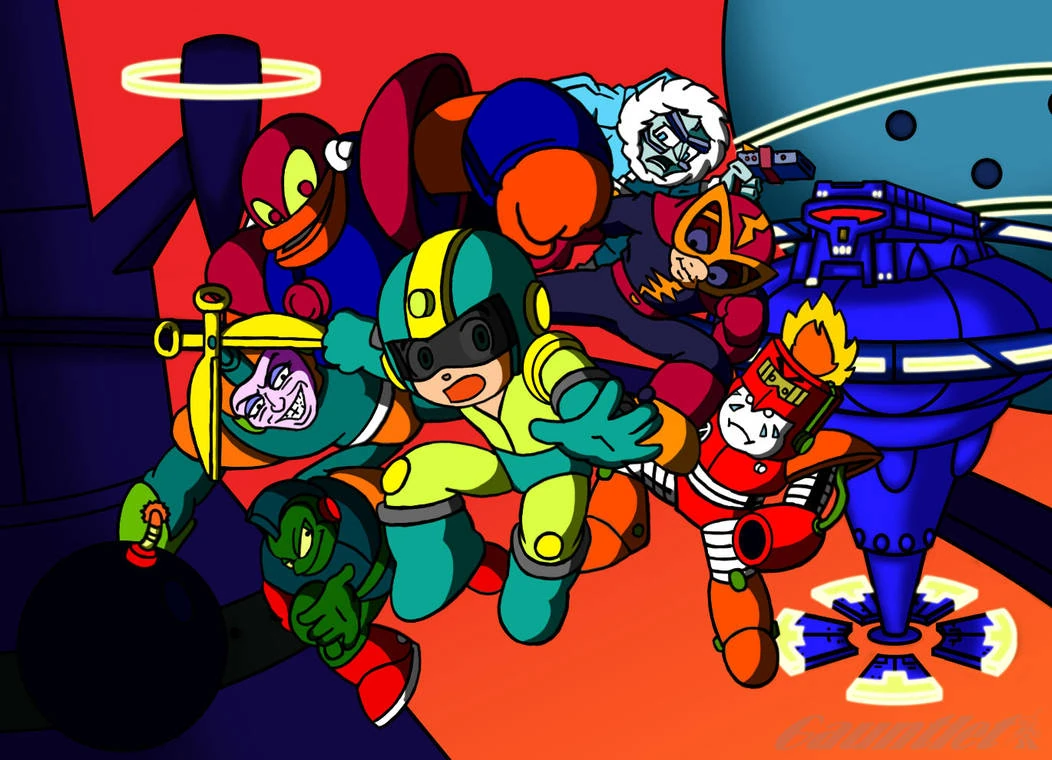 Captain N Rockman ( Art By Gauntlet101010) | Fandom
