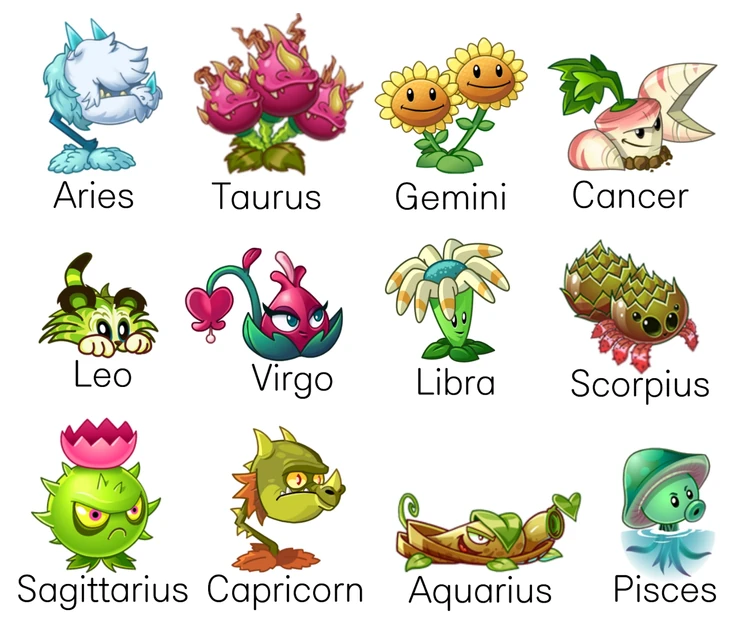 what pvz 2 plant are you based on your zodiac sign? | Fandom