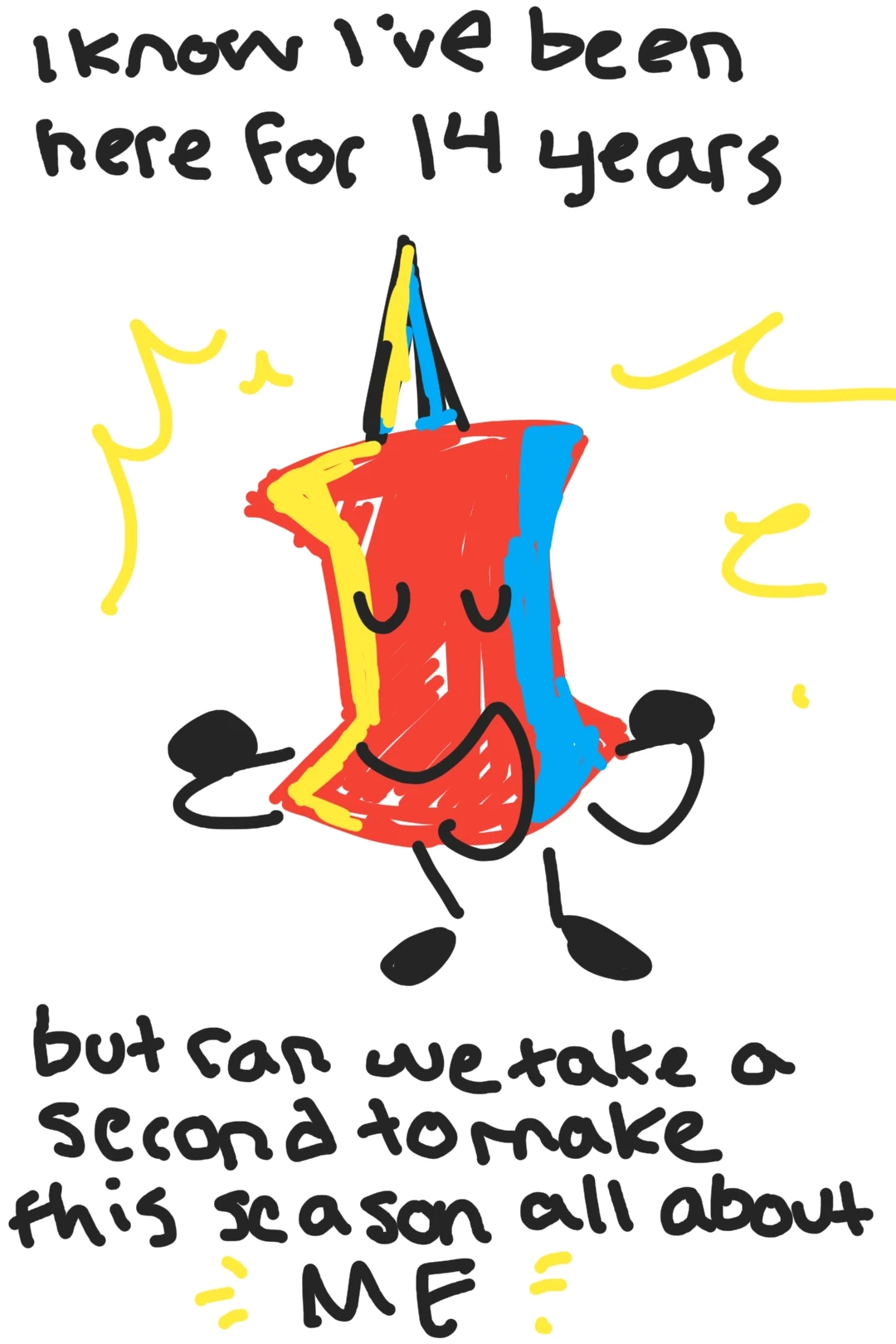 I guess this is grief because now I'm mad about BFDIA 14 | Fandom