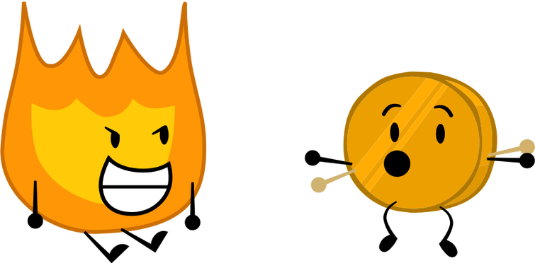 recreated coiny and fireys poses | Fandom