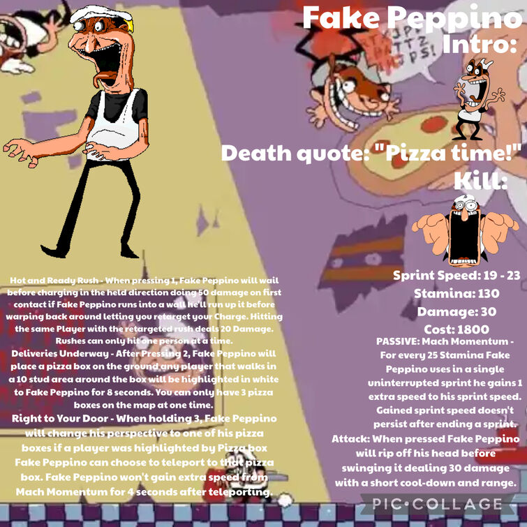 Concepts: Fake Peppino | Fandom