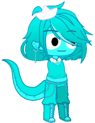 Gacha Rainbow friends Cyan | Fandom