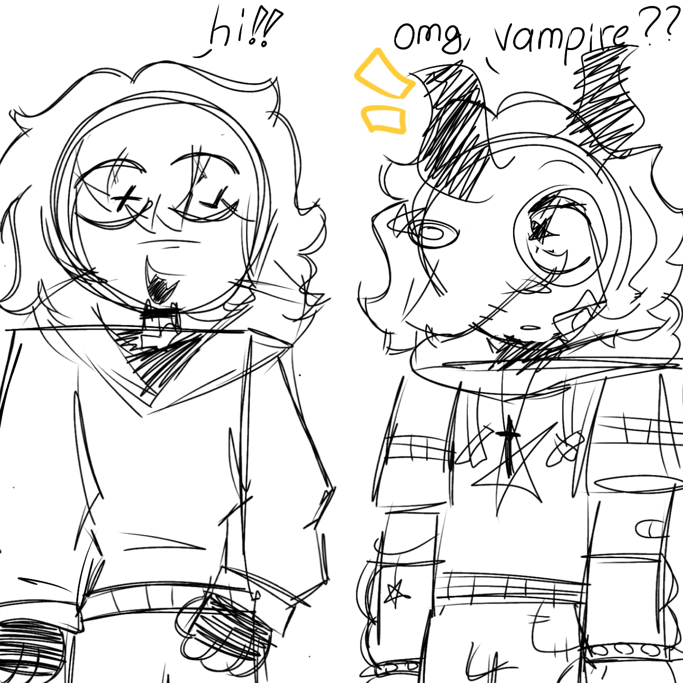 PolinSky and V-Sky interact lol. V-Sky by @BackDDuck | Fandom