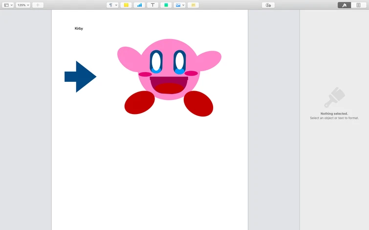 I made kirby out of shapes! :O | Fandom