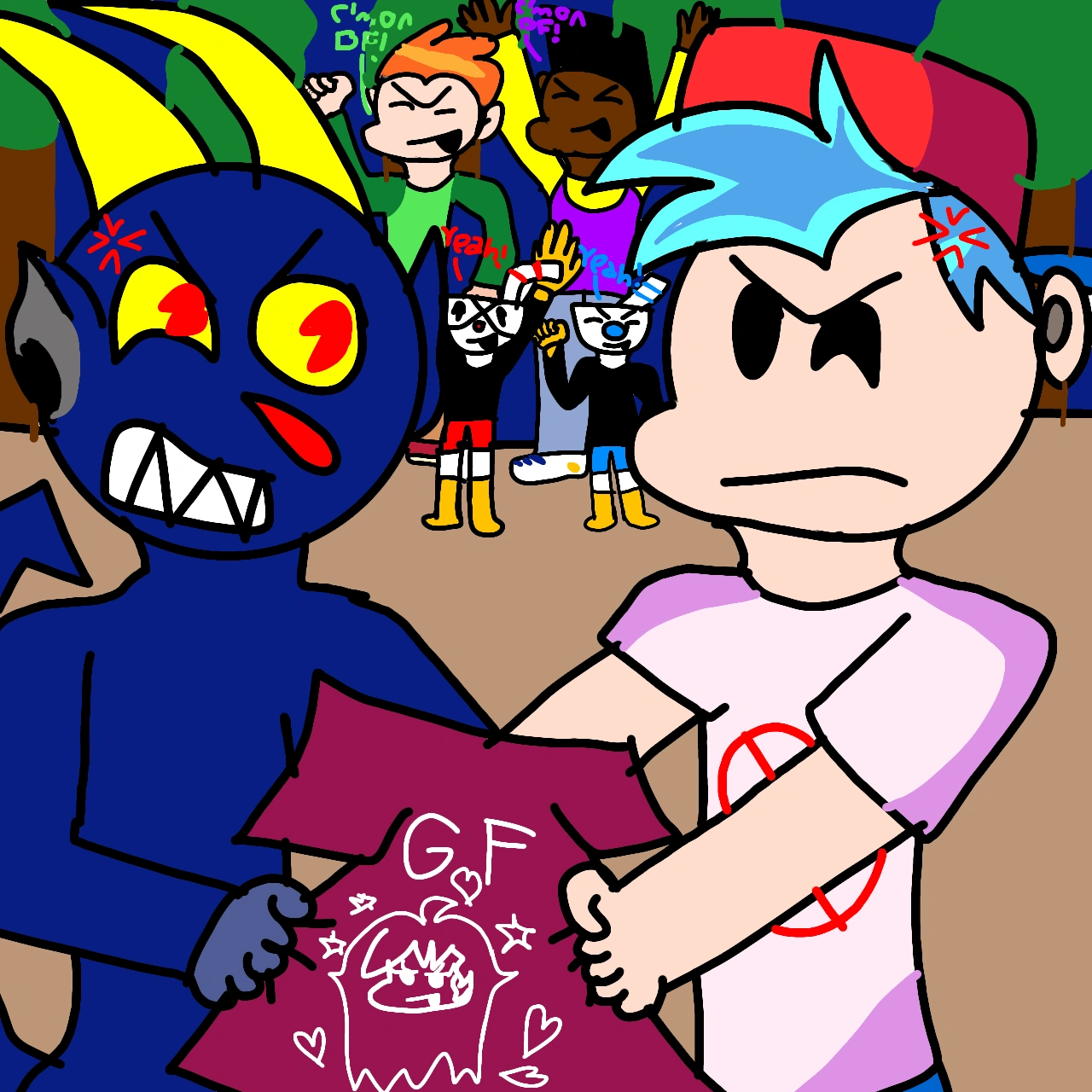 Tug O War (The Devil vs BF) | Fandom