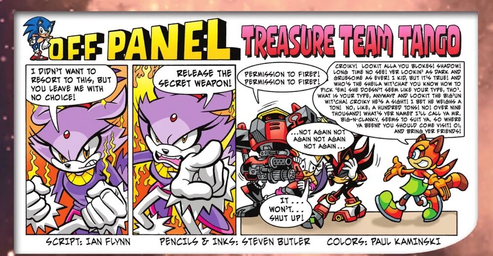 Hey guys, what's your favorite Archie Sonic Off-Panel? | Fandom