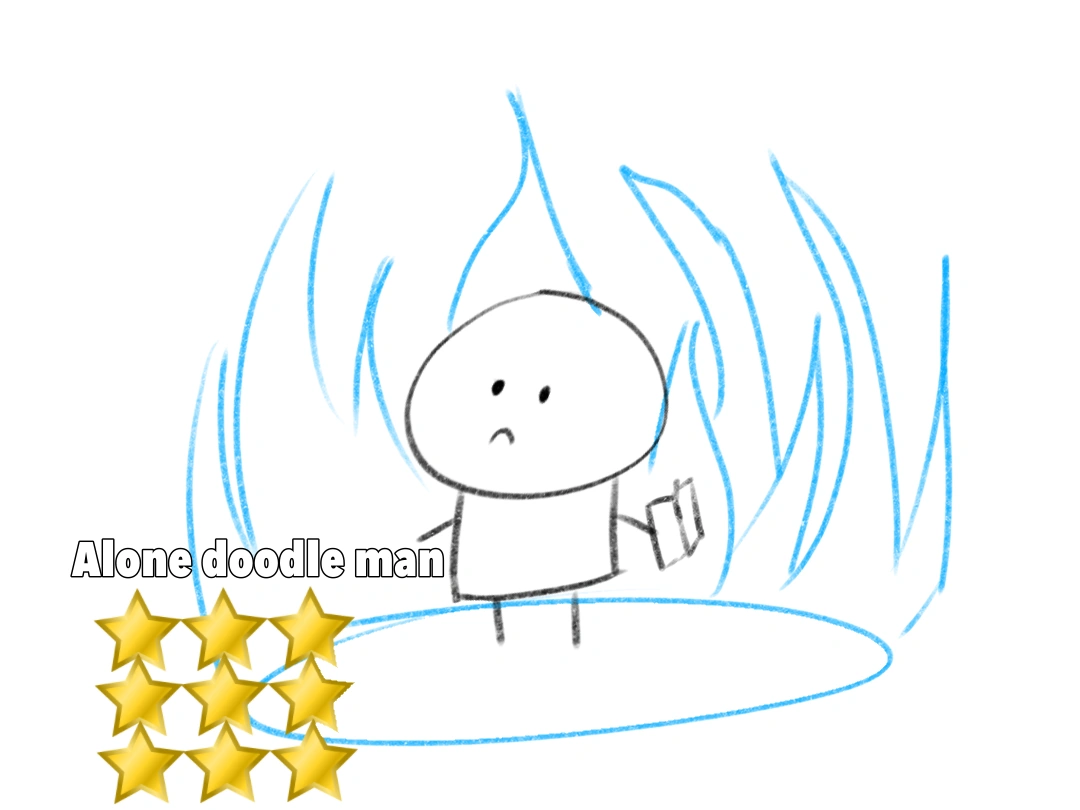 doodle man is lonely. Cheer him up so he can have his own vision | Fandom