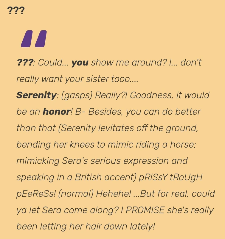 Roo and Serenity | Fandom