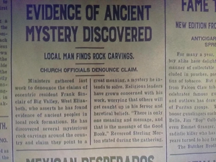 My theory about Francis Sinclair's side quest. | Fandom