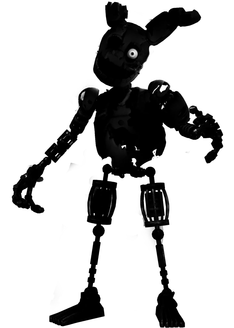 I turned this render of the unused glitchtrap(by ramchop) into dark ...