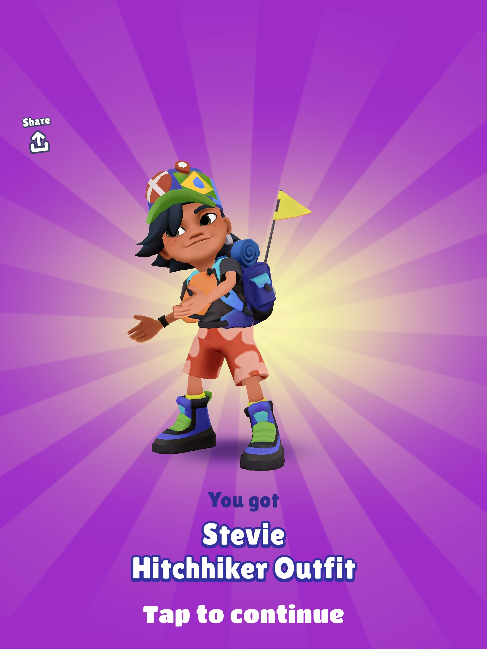 Hitchhiker Outfit Unlocked | Fandom