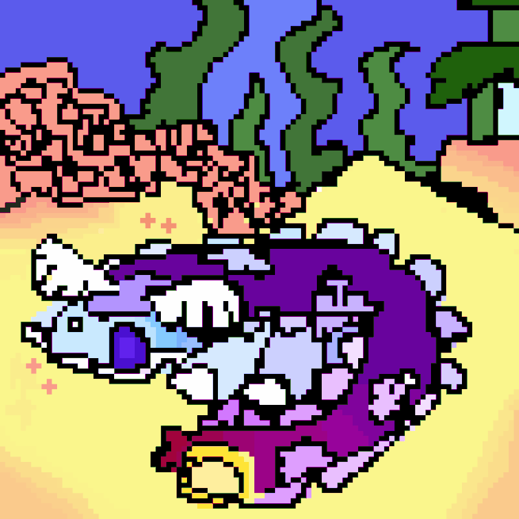 Minawii, of the coral reef. [PIXEL ART] | Fandom