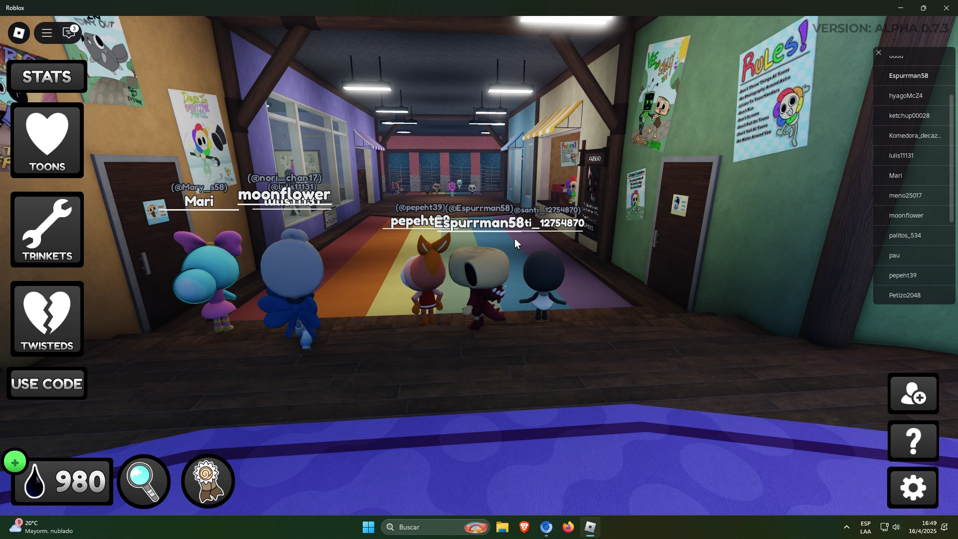 completely normal dandy's world screenshot ;) | Fandom