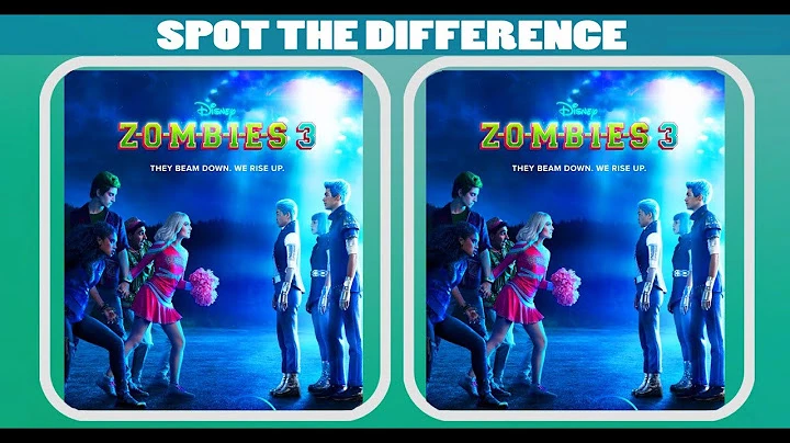 Disney Zombies 3 | Spot the Differences | Puzzle Game | Fandom