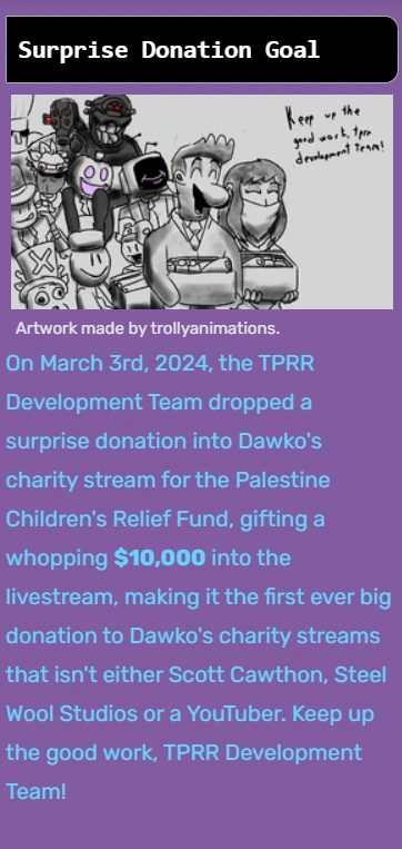 the tprr devs are so damn awesome | Fandom