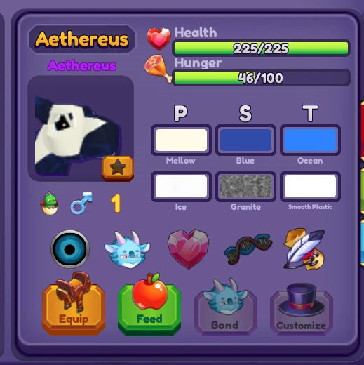 Trading baby aetherus (its adult) | Fandom