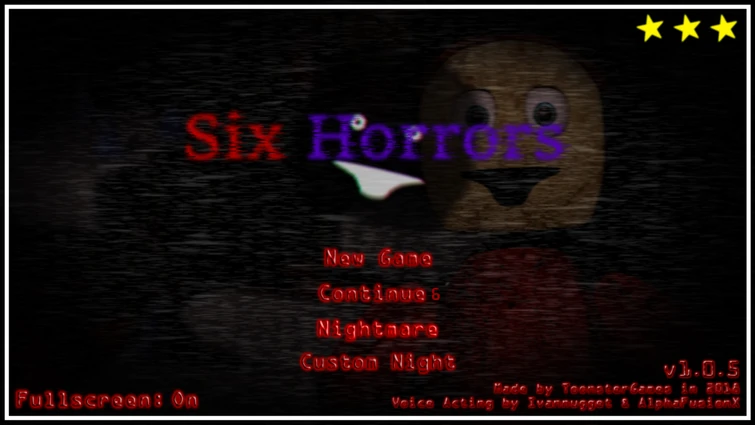 Discuss Everything About Six horrors at toony's Wikia | Fandom
