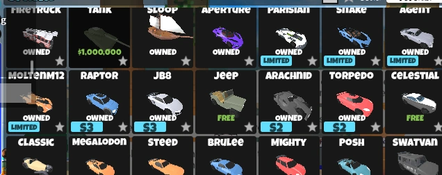 So uh i havent played in awhile i need to know if these are good cars ...