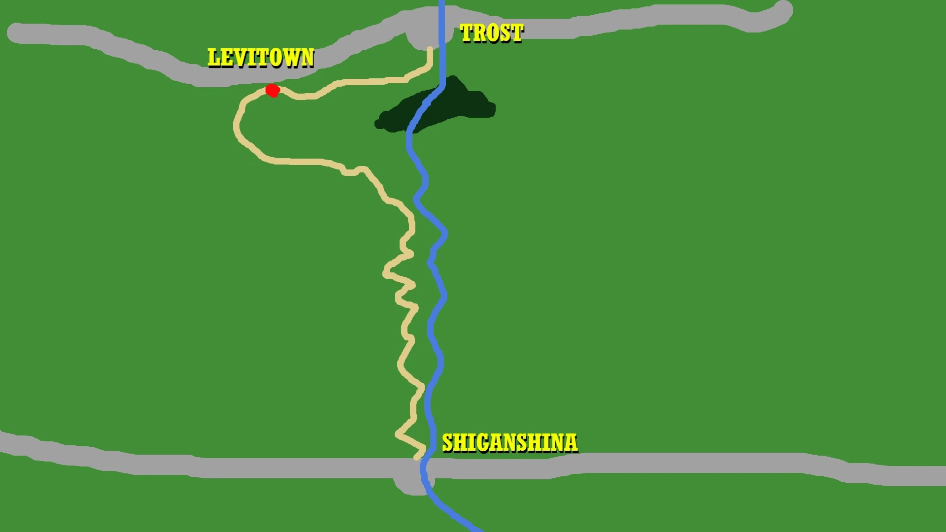 Headcanon Map Idea from Trost to Shiganshina | Fandom