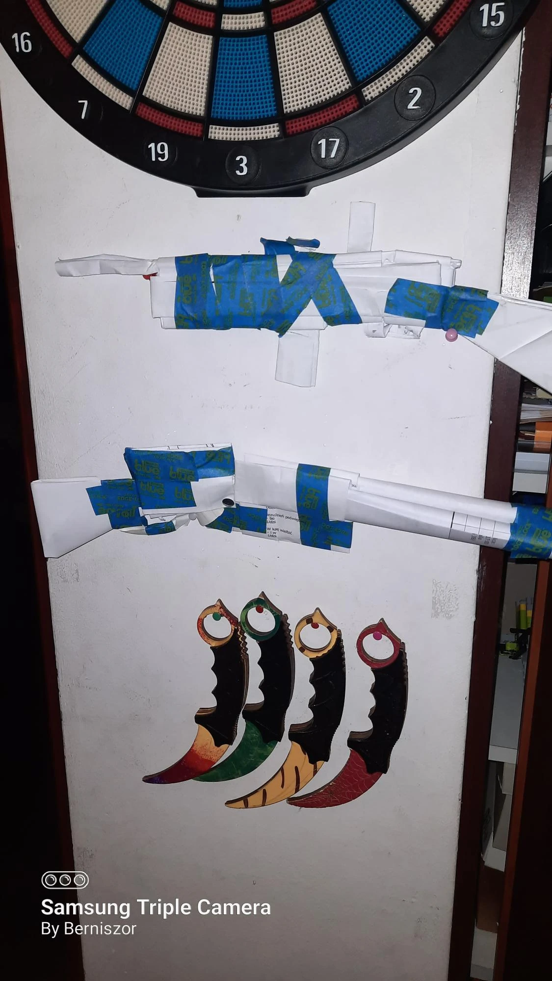 My custom paper guns | Fandom