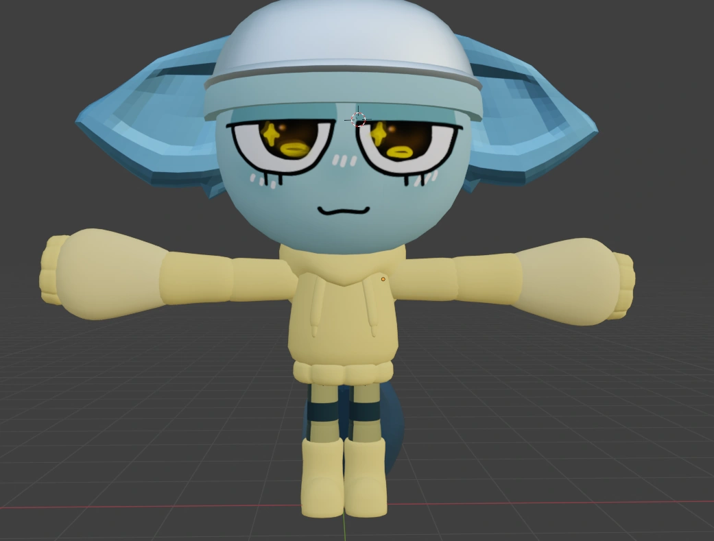 WOOHOO i gave the gigi model a cutsie face :3 | Fandom