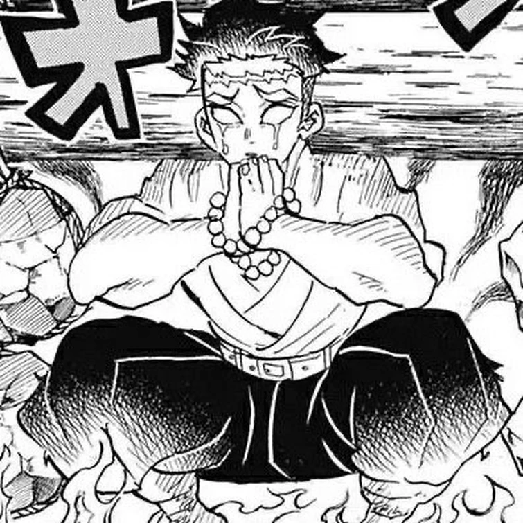 A little gyomei bookmark I might print (just a little W.I.P) | Fandom