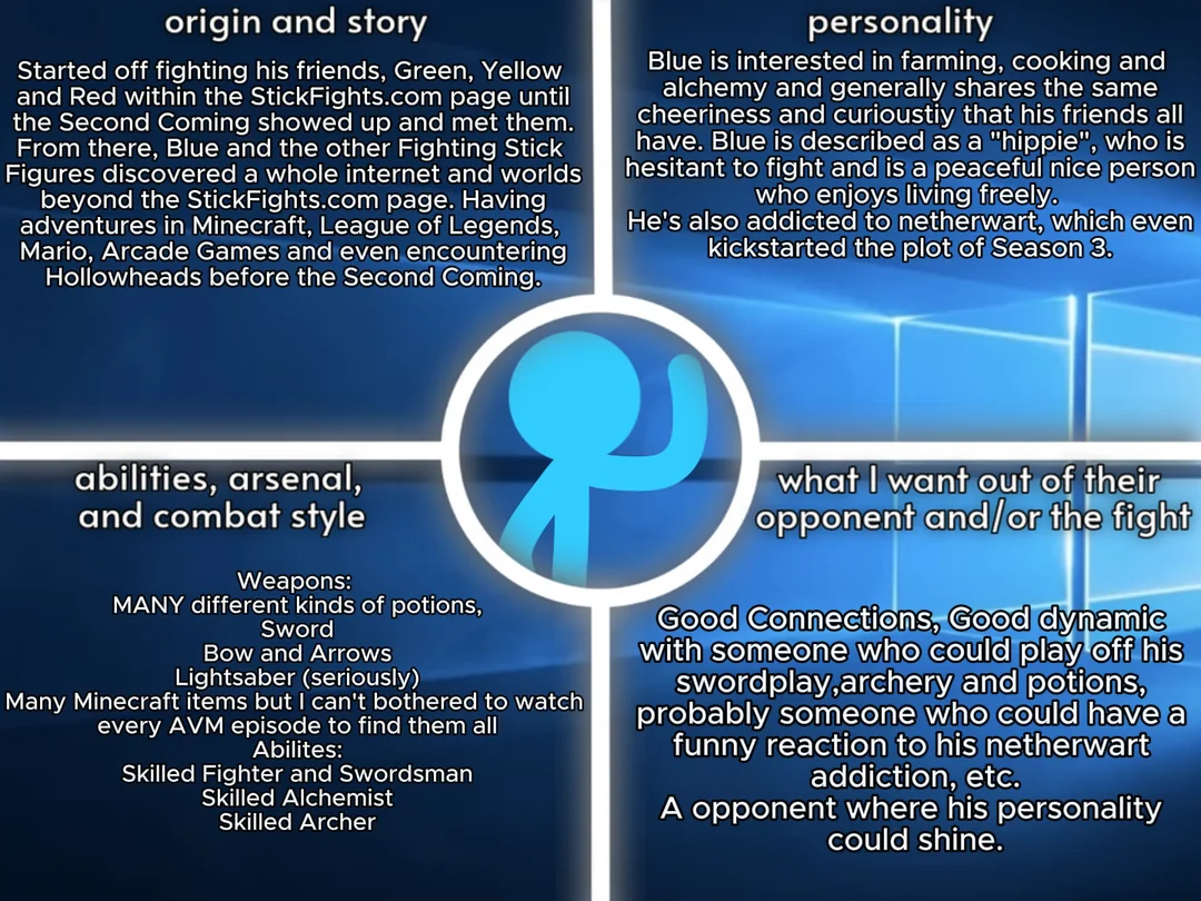 Opponents for Blue (Alan Becker) | Fandom