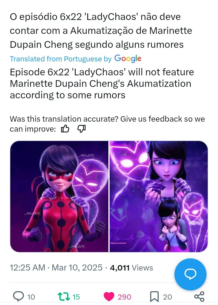 Men, Marinette's akumatization rumors again? | Fandom