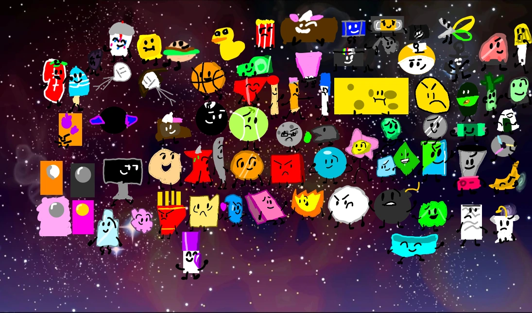 I will only include the people that got brought back on BFDI Comic ...