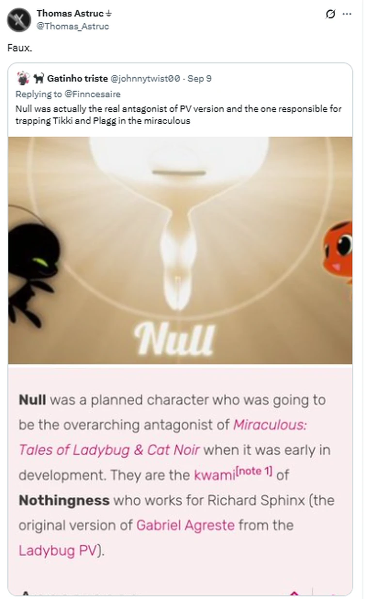 So, apparently Null wasn’t planned as the overarching antagonist. | Fandom