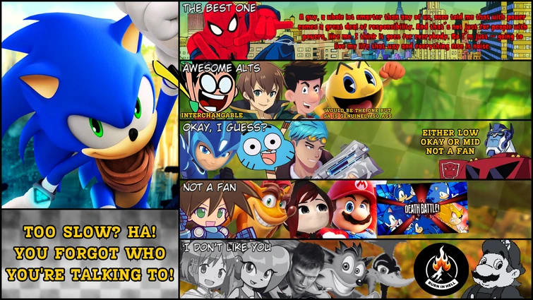 Boom Sonic MU Tier List | Fandom