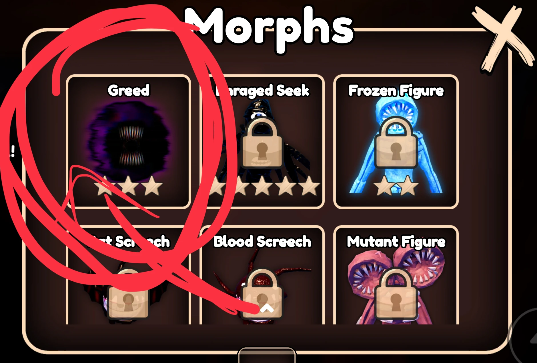 This “find the doors morphs” game stole greed. | Fandom