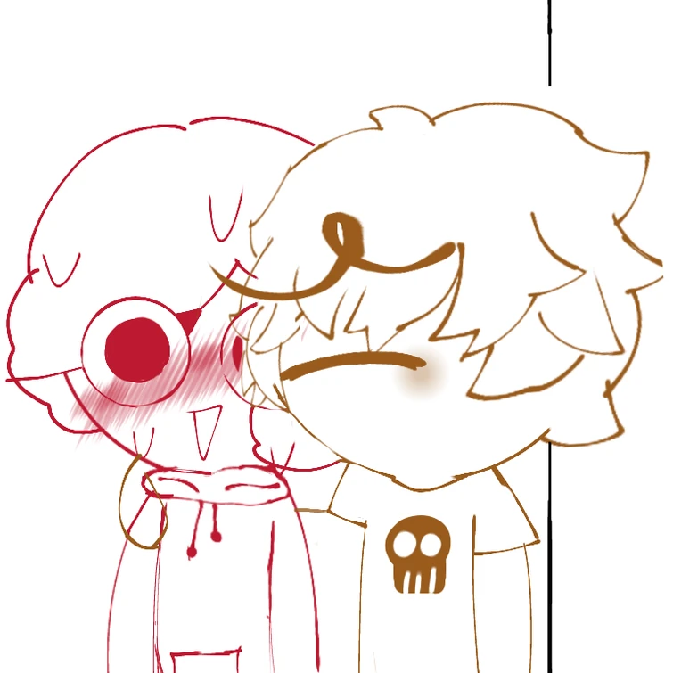 My first ship art and my first art of StrawBrave... 😨 | Fandom
