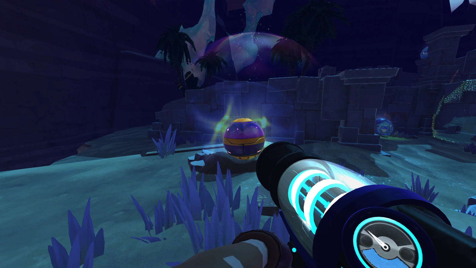 The Mosaic Slime, near the Mosaic statues. | Fandom