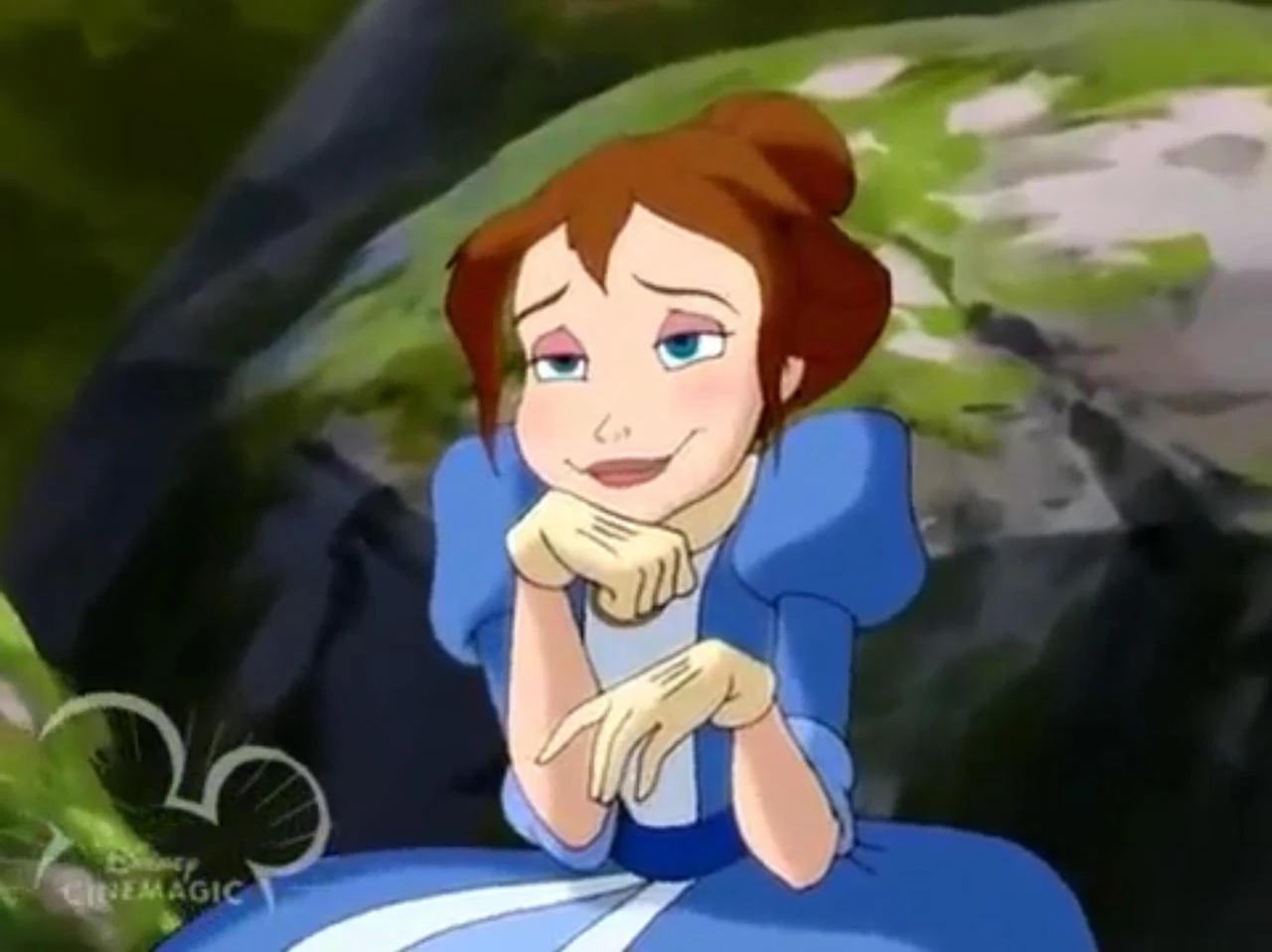 what y'all think of jane porter in a blue dress | Fandom