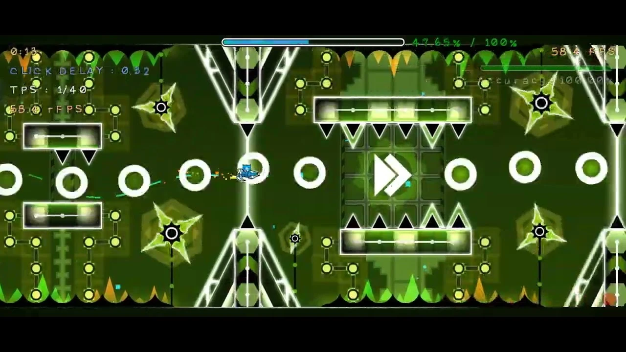 Geometry Dash Level Preview: Ruby X Chelsea (probably a very easy demon ...