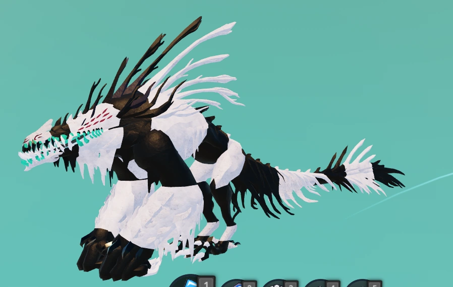 The moment I saw this creature I knew I had to make this skin on it ...