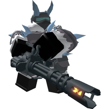 (3/4) best looking max level appearance out of all the minigunner skins ...