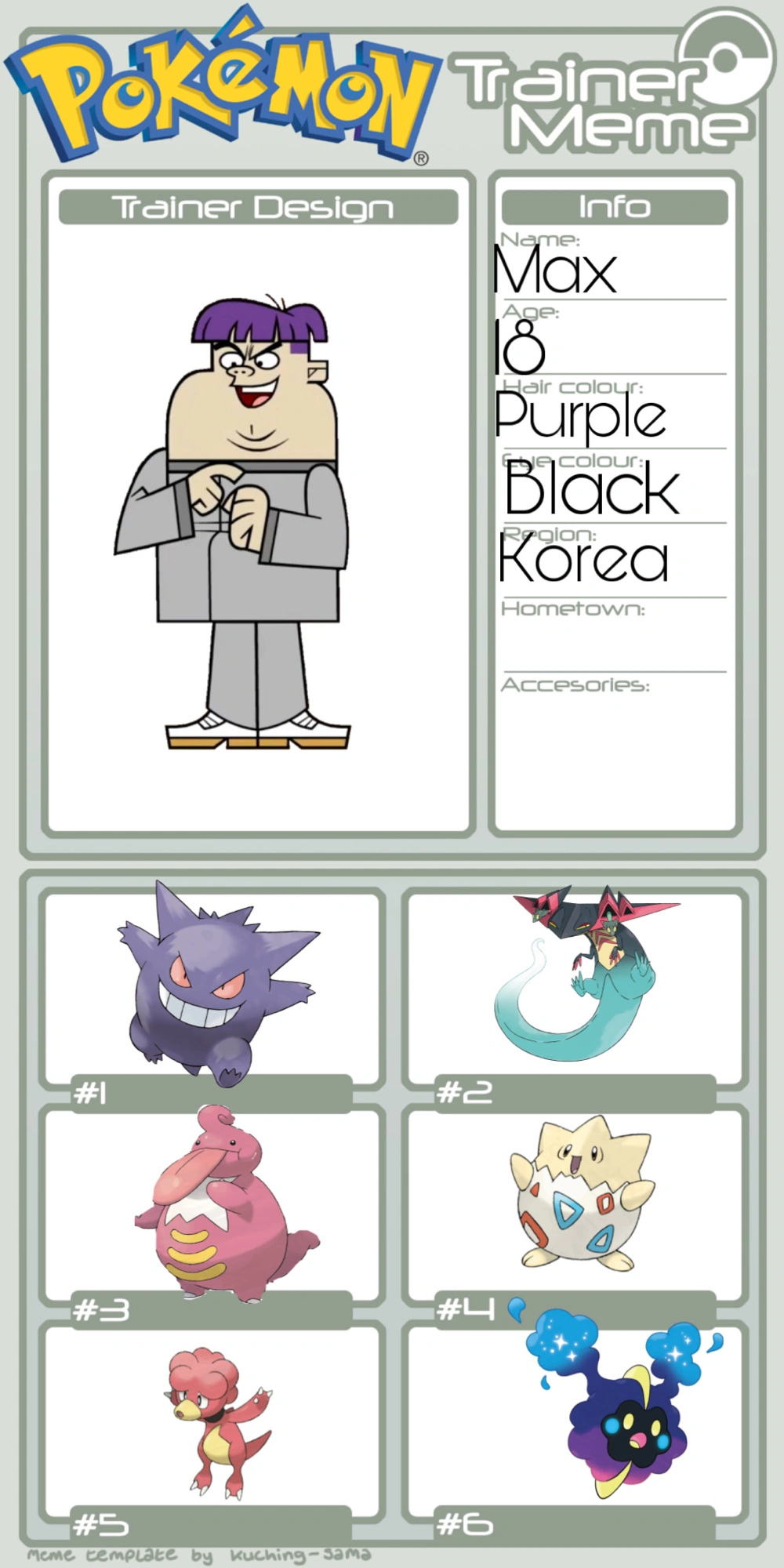 Max’s Pokémon team | Fandom