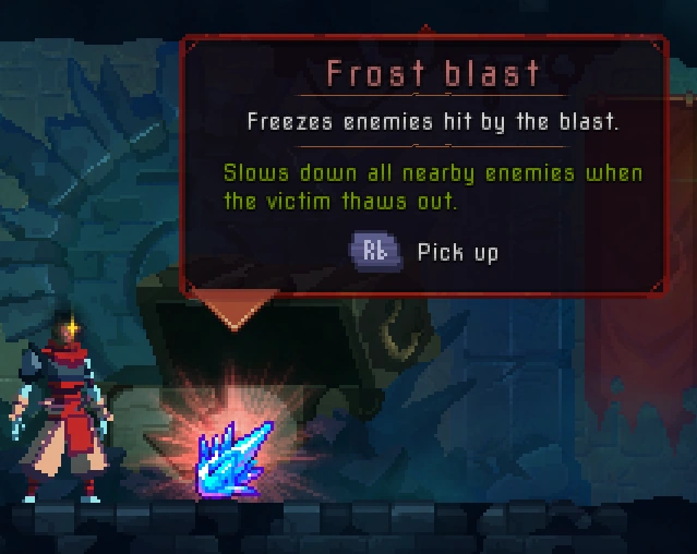 Frost blast | Dead Cells Wiki | Fandom