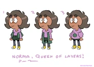 Norma Khan/Designs | DeadEndia Wiki | Fandom