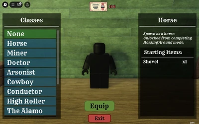 Classes | Dead Rails Wiki | Fandom