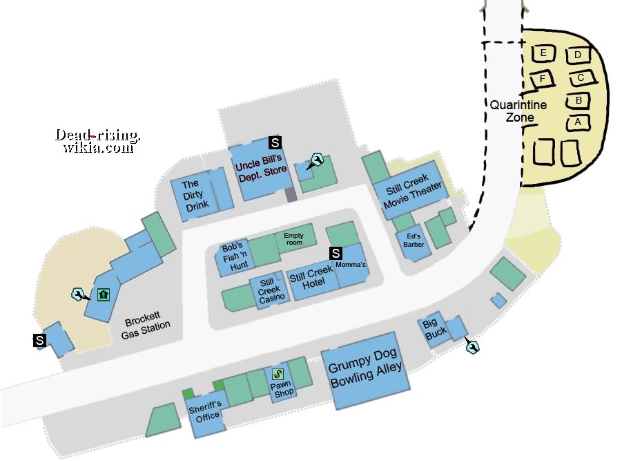 Dead Rising 2 Map