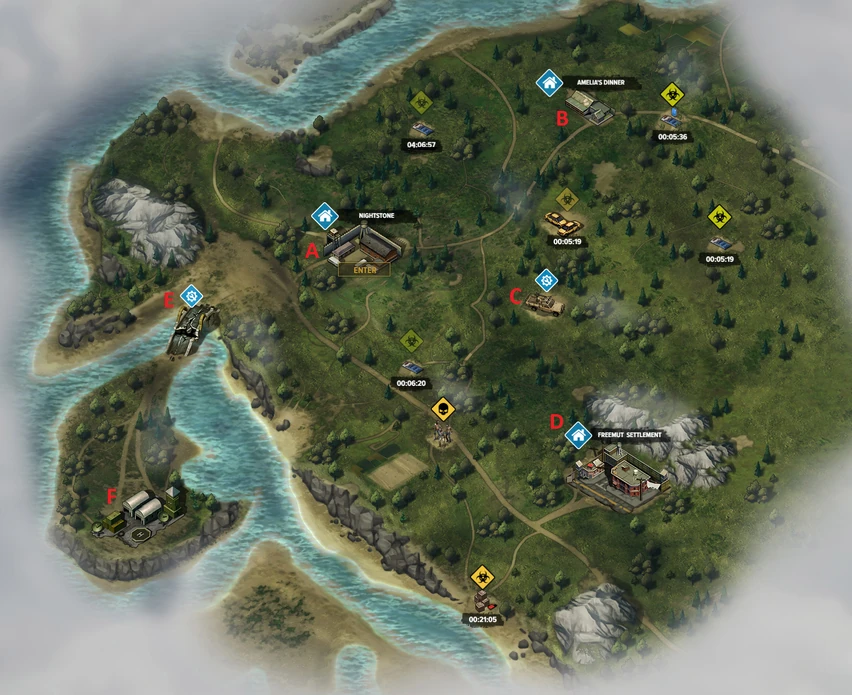 Map | Dead Land: Survival Wiki | Fandom