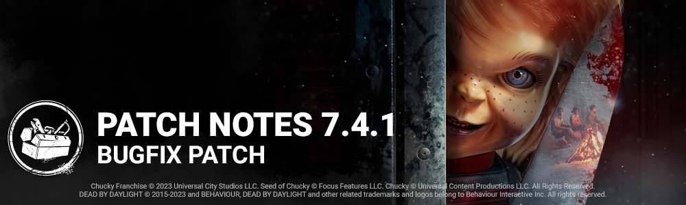 Notes de Patch | Wiki Dead by Daylight | Fandom